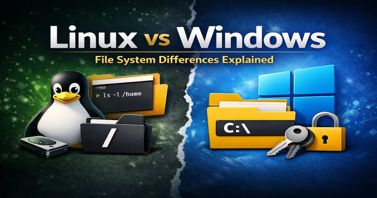 Linux vs Windows File Systems Compared Guide! | TabCode.Net